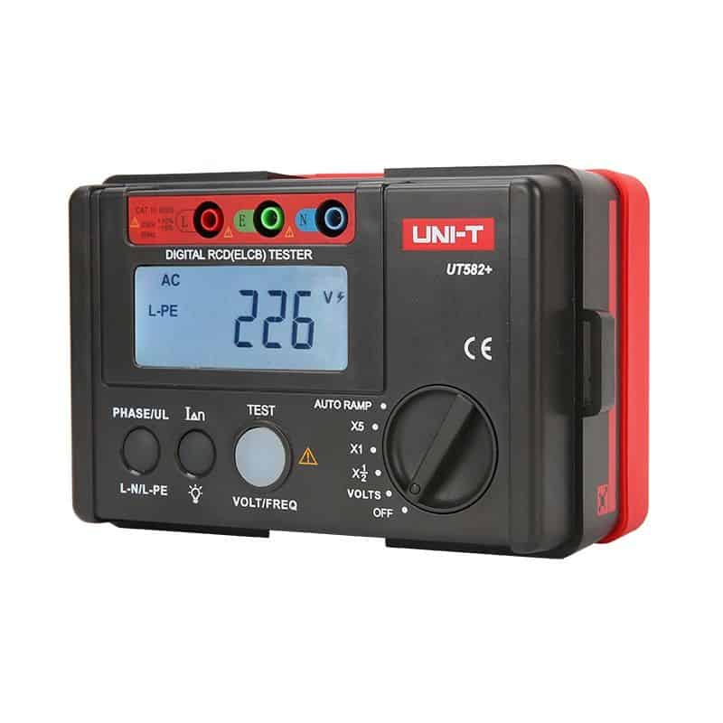 Uni-T UT582+ Digital RCD Tester | HVACTOOLS Australia